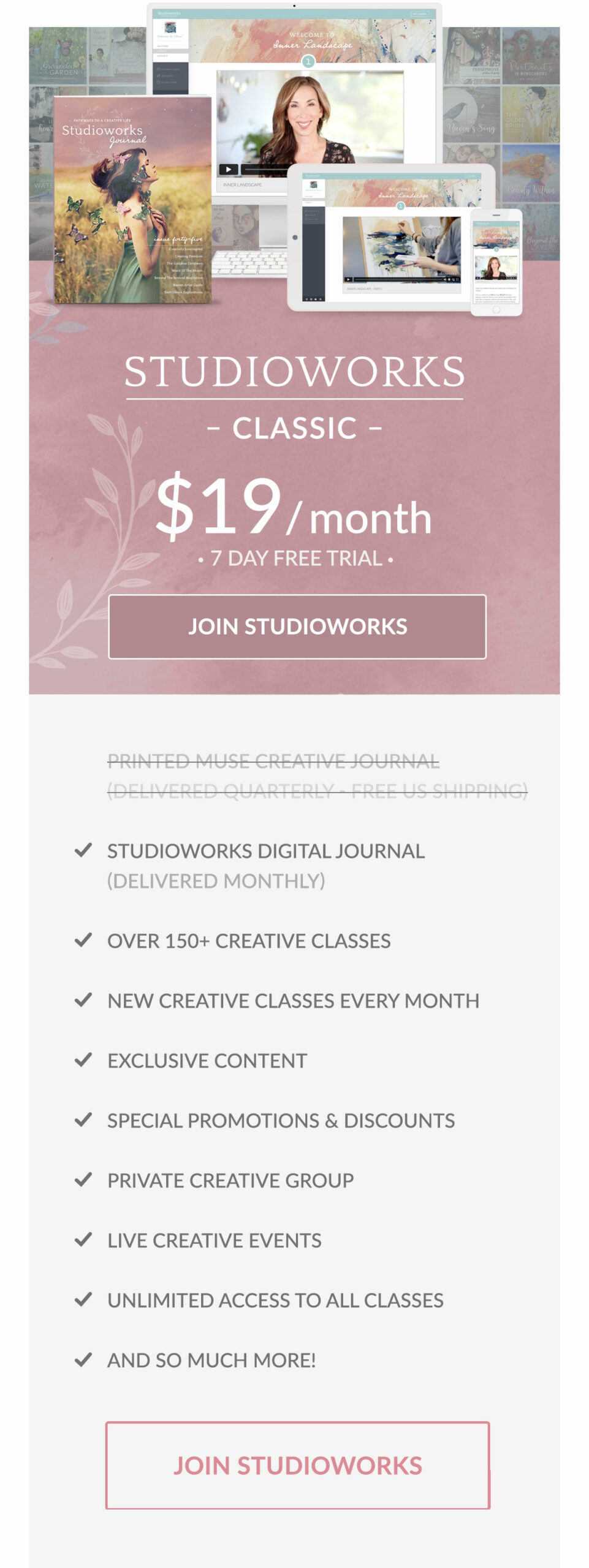 My Account – Change Membership | Studioworks
